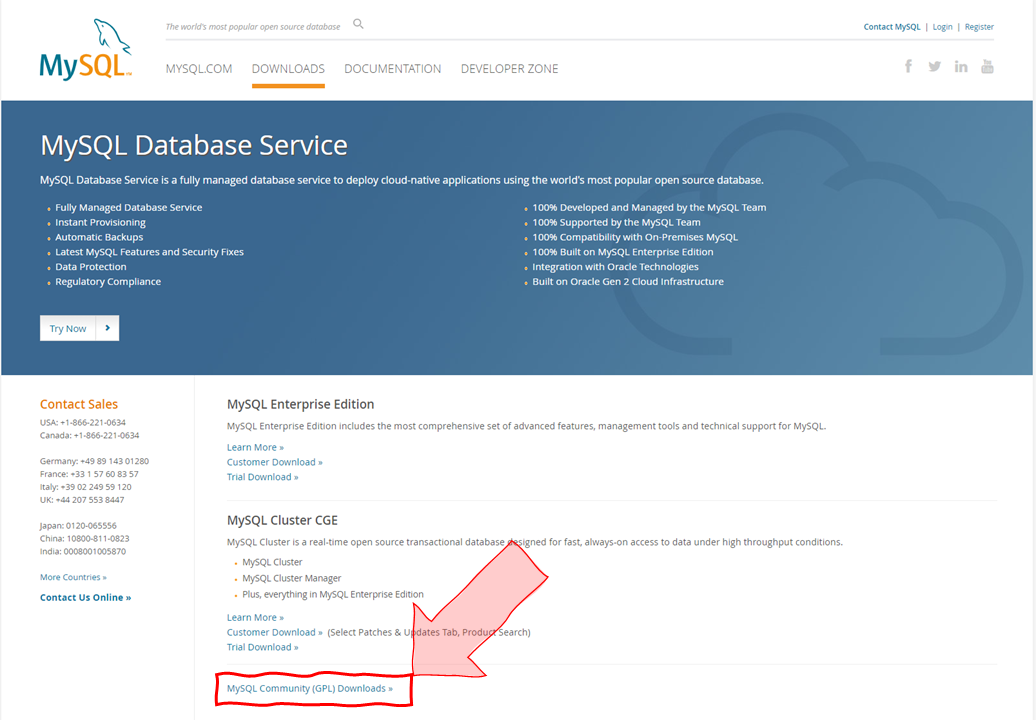 MySQL DB #1 설치 – the KNOWLEDGES